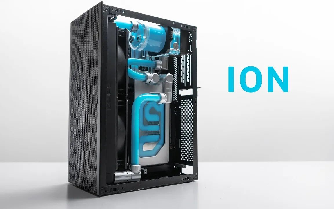 ION - 3080极致ITX水冷装机蒙太奇【Optimum Tech】_哔哩哔哩_bilibili