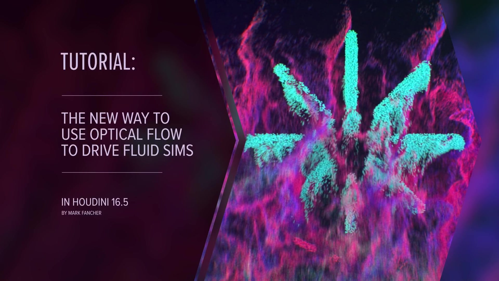 Houdini 光流特效制作教程 Optical Flow in Houdini 16.5_哔哩哔哩 (゜-゜)つロ 干杯~-bilibili