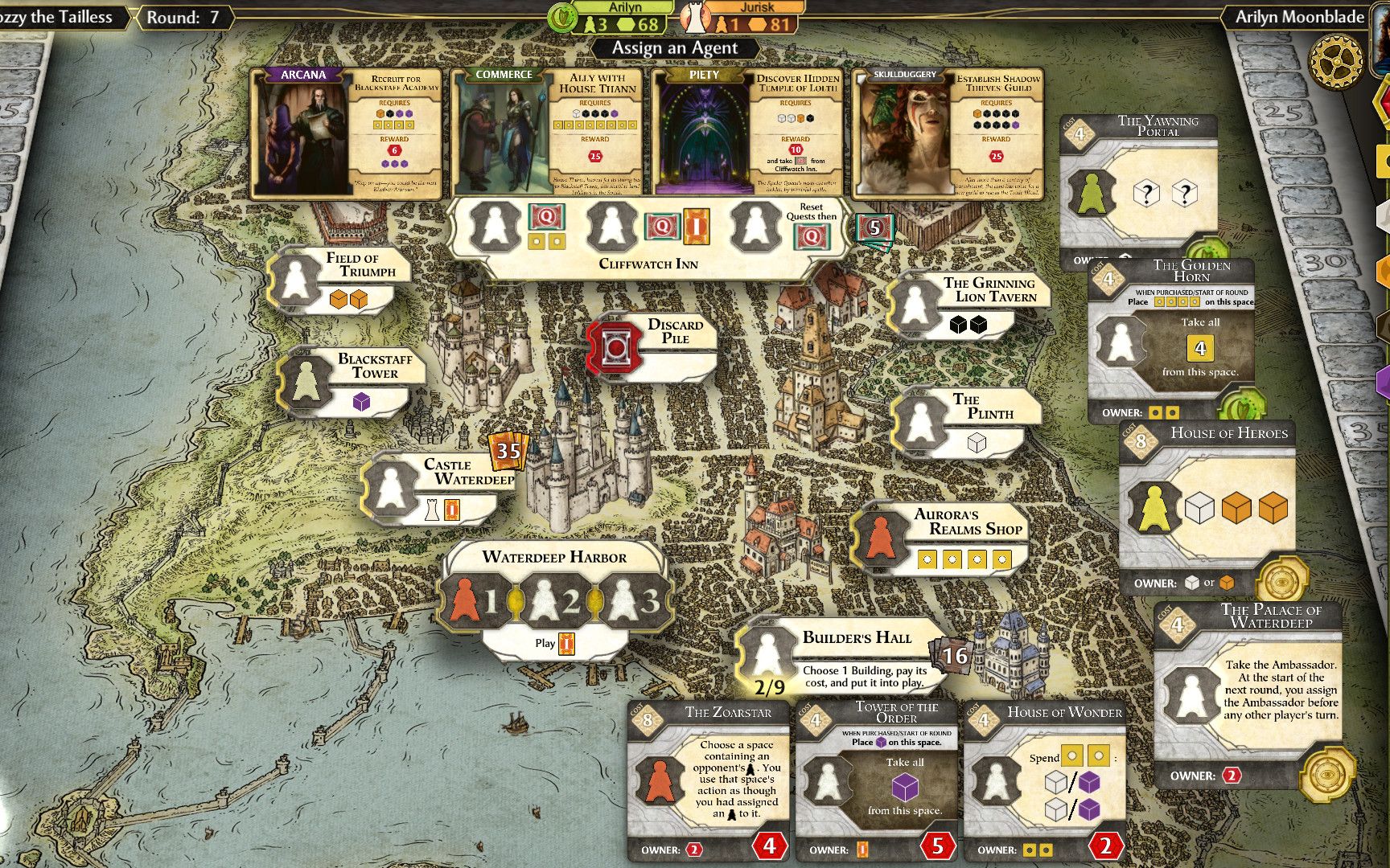 深水城领主（D&D Lords of Waterdeep）试玩_哔哩哔哩_bilibili