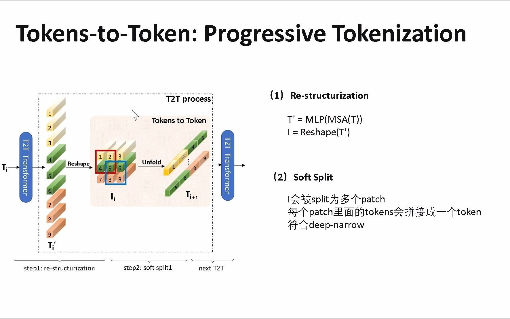 论文解读：Tokens-to-Token ViT: Training Vision Transformers from Scratch on ...