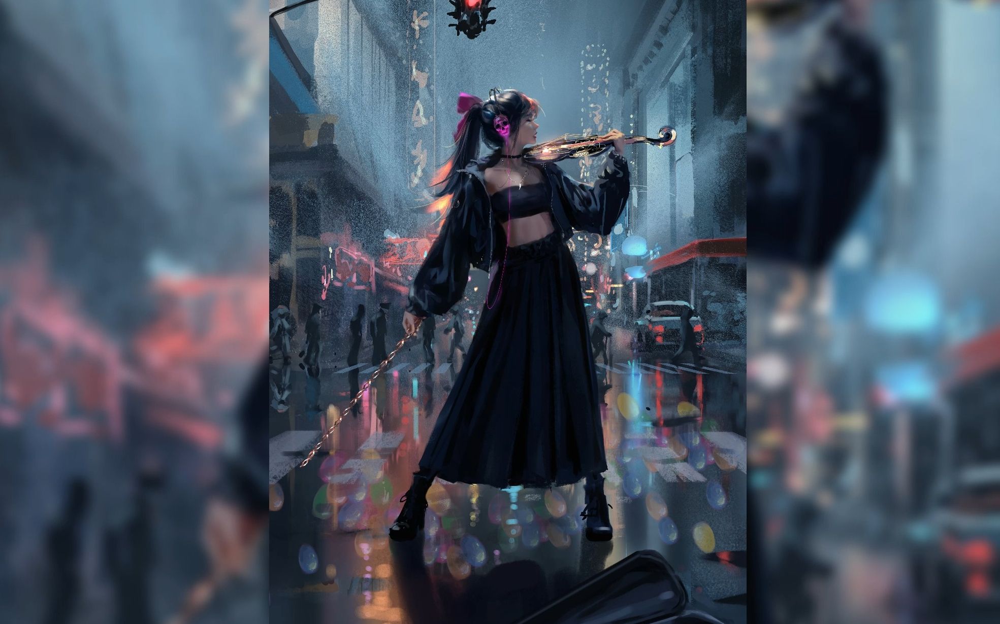 【WLOP】人间1【云虫】【月牙儿】 - 哔哩哔哩