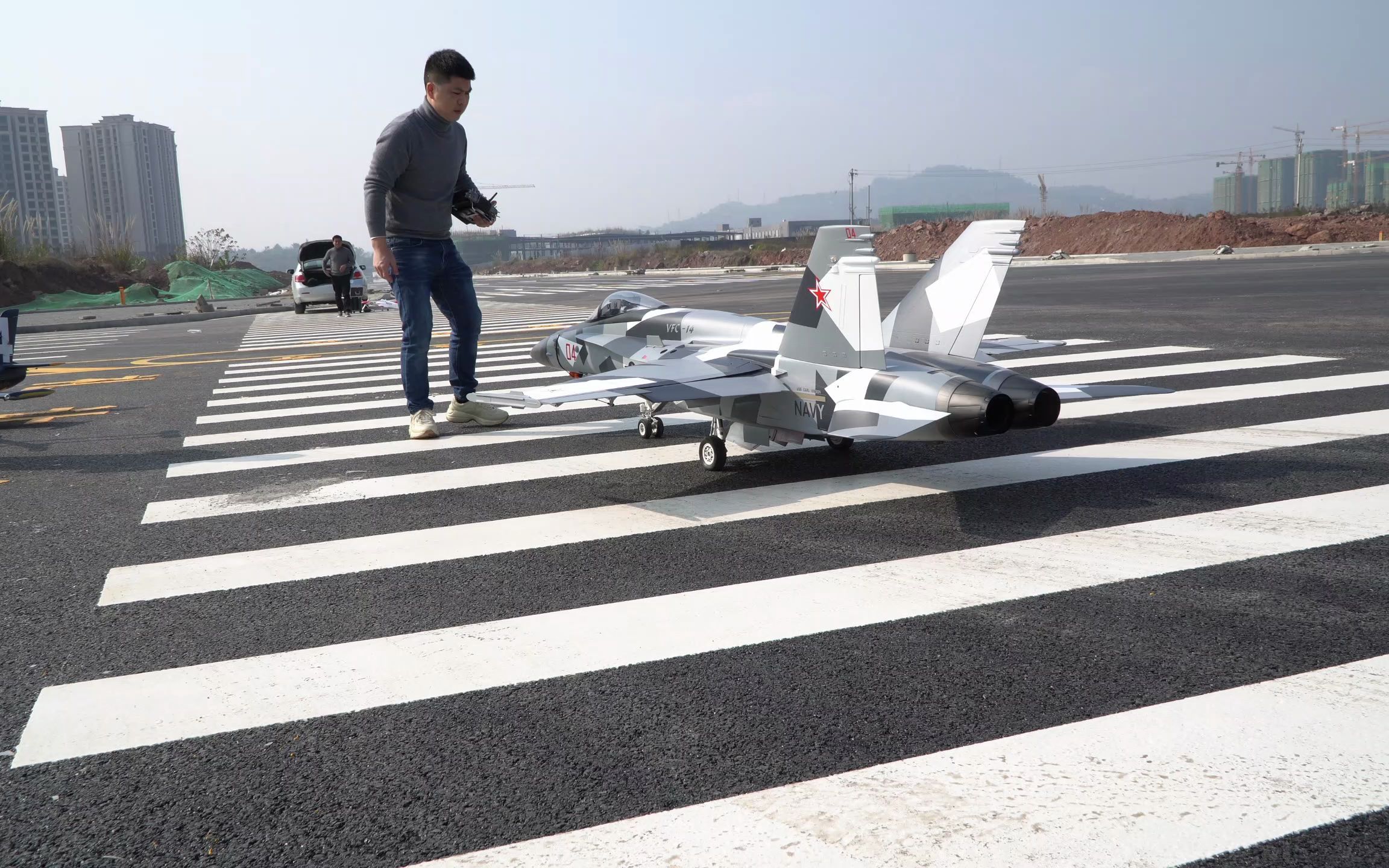 双发涡喷F18震撼飞行_哔哩哔哩_bilibili