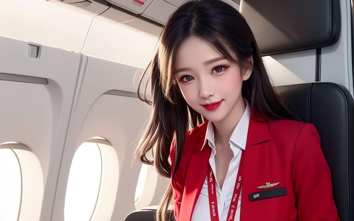 Ai绘图画图 新交的黑丝空姐女友 哔哩哔哩 