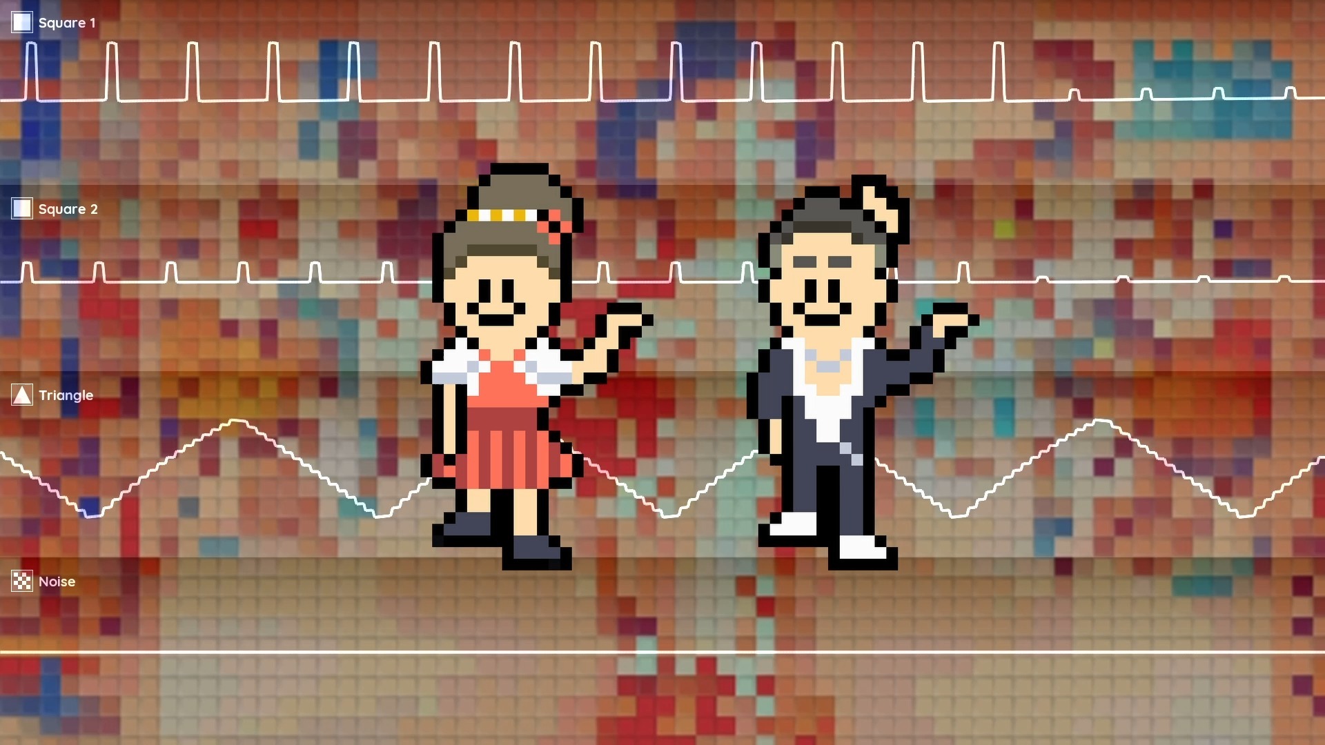 自制8bit音乐：Butterfly-Smile.Dk（波形同步）-e进制计算机-8-bit是一个字节-哔哩哔哩视频