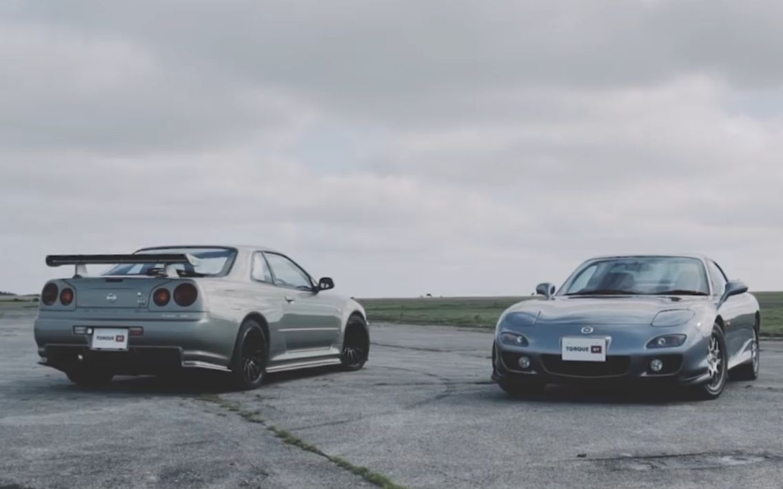GTR R34 对比 马自达RX7_哔哩哔哩_bilibili