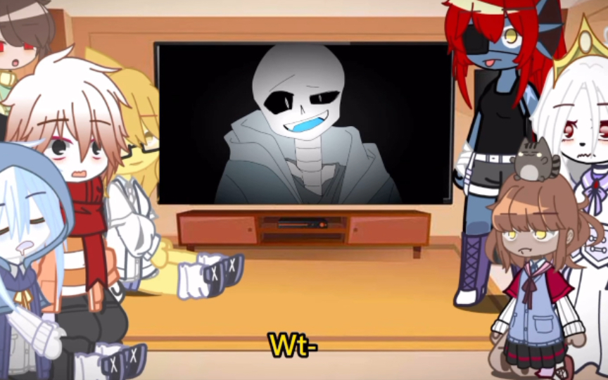 ·UNDERTALE REACT TO SANS AU'S· Part 1