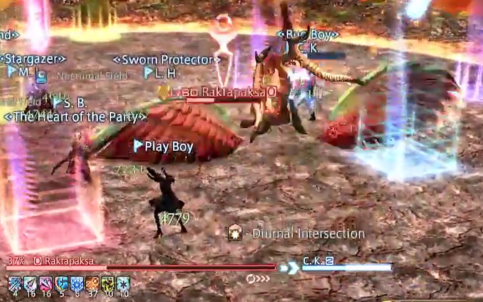 【FF14/Arthars】沉入地底的火焰翼人&倒立法师集锦_哔哩哔哩 (゜-゜)つロ 干杯~-bilibili