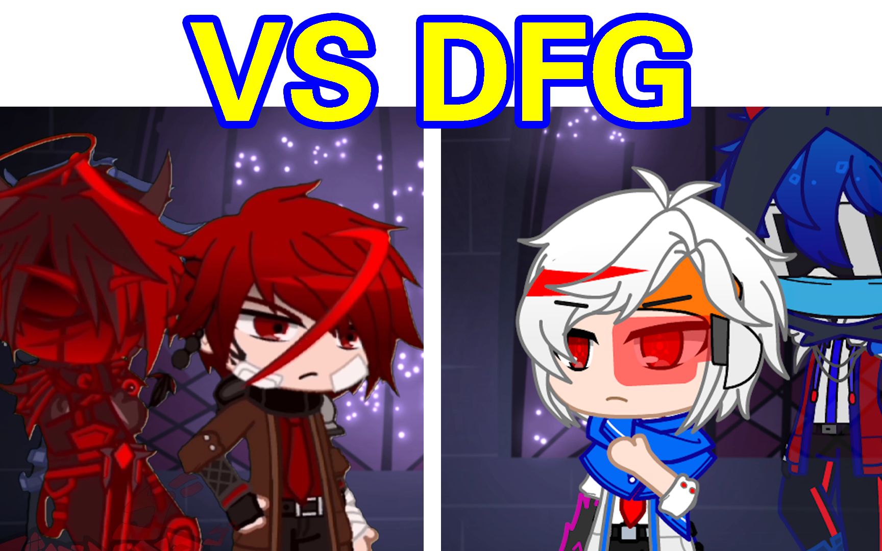 【FNF/Gacha】VS DFG || Godrays Song