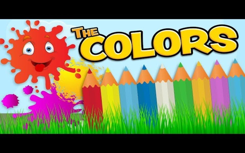 启蒙英语 教儿童认识颜色 COLORS in English for kids 儿童英语课程_哔哩哔哩_bilibili