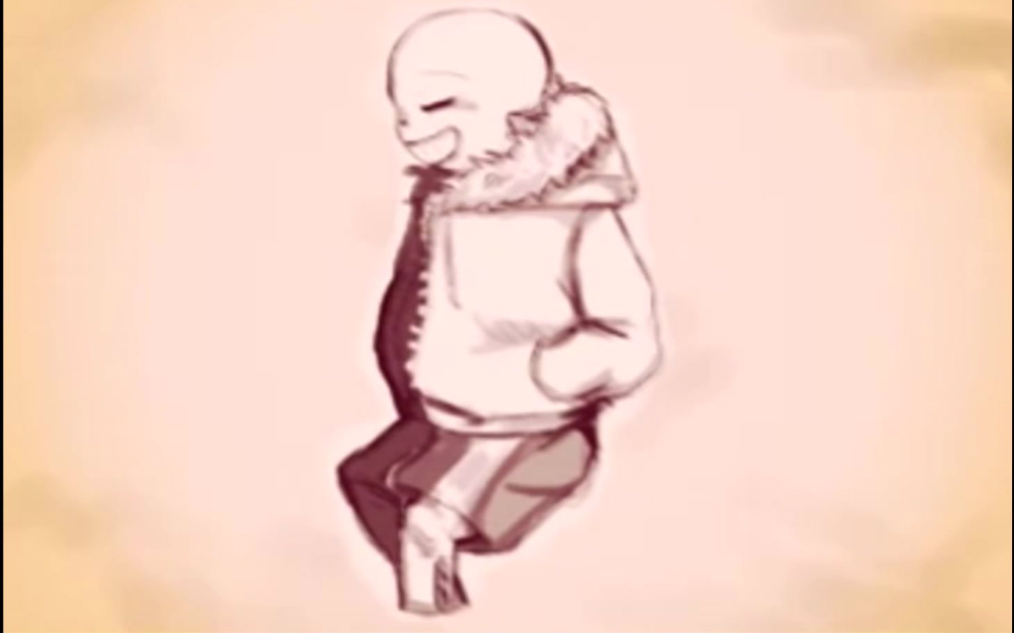 【Undertale】Orange Ver. Frisk & Sans【English Subtitles】_哔哩哔哩_bilibili