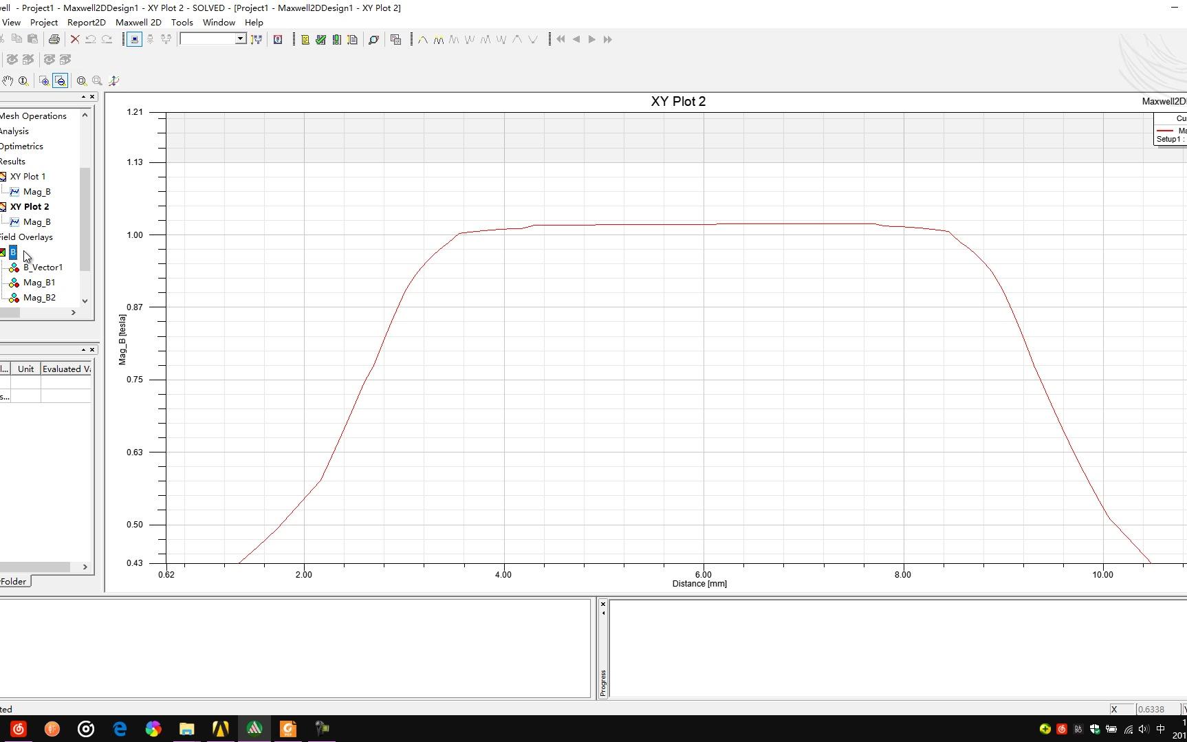 ansoft maxwell二维路径磁通查看_哔哩哔哩_bilibili