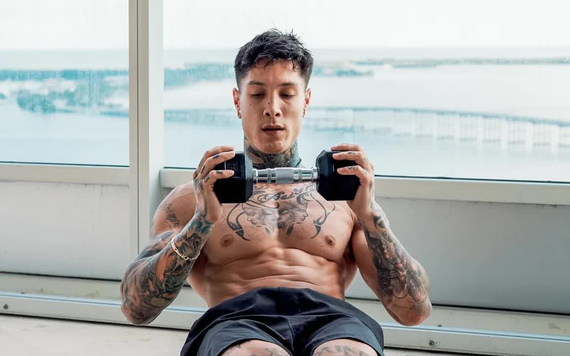 【Thenx】8分钟你可以在任何地方做的腹肌训练_哔哩哔哩_bilibili