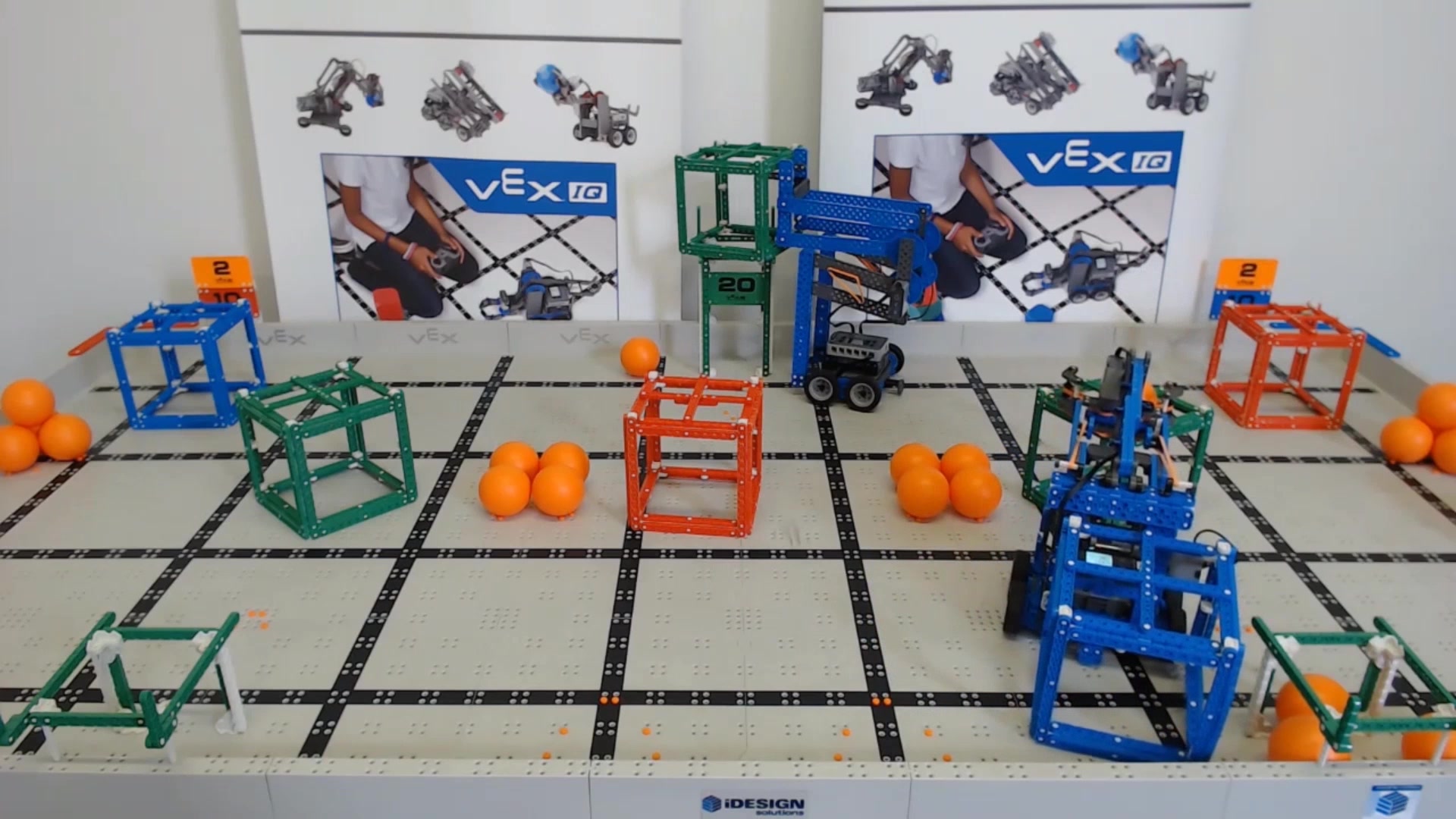 VEX IQ把技巧和策略放在中间_哔哩哔哩_bilibili