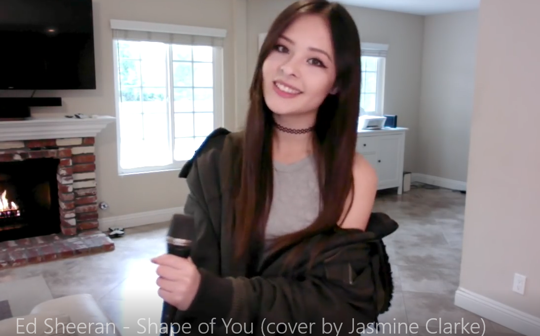 『Jasmine Clarke』Shape of You (cover by Jasmine Clarke)_哔哩哔哩 (゜-゜)つロ 干杯 ...