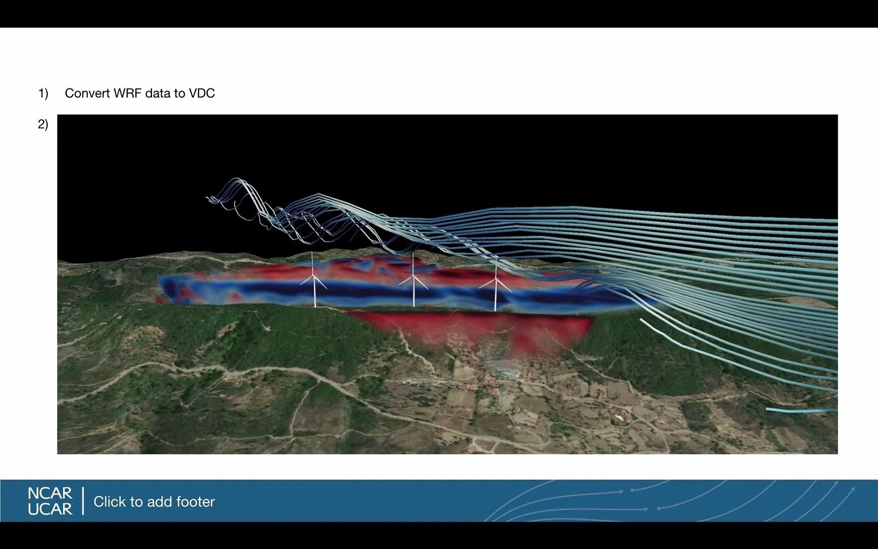 Vapor Demos - WRF Large Eddy Simulation_哔哩哔哩_bilibili