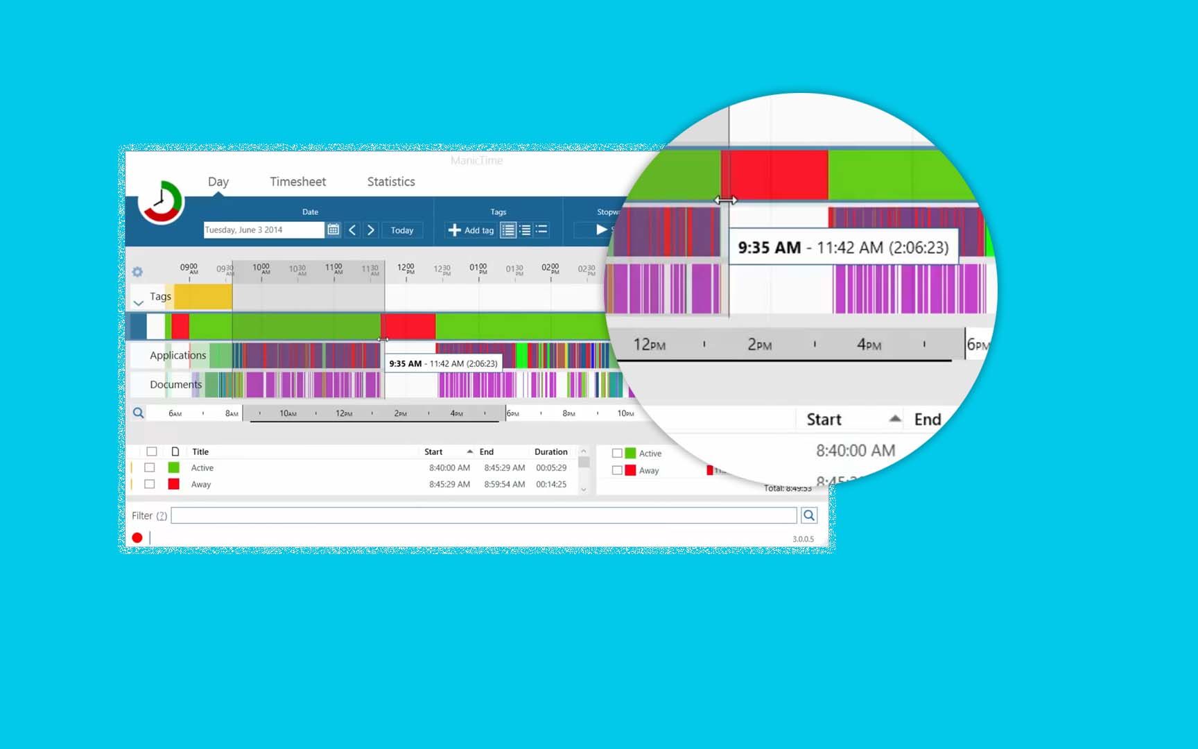 ManicTime | 管理你的电脑使用时间。_哔哩哔哩 (゜-゜)つロ 干杯~-bilibili