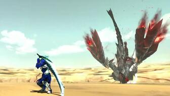 【MHXX/MHGU】NS版MOD - 蓝焰天彗_哔哩哔哩_bilibili