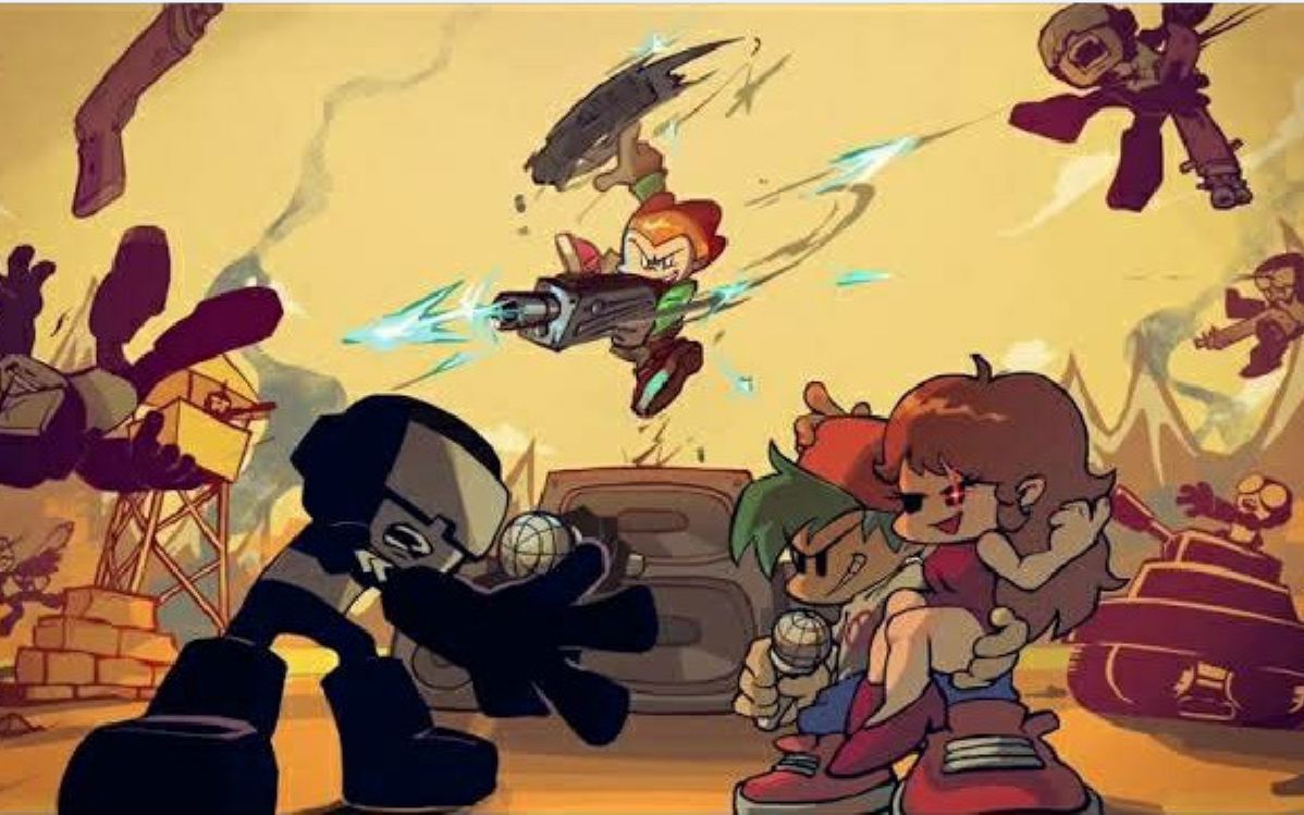 FNF Week7 Erect 模式 fanmade_哔哩哔哩bilibili