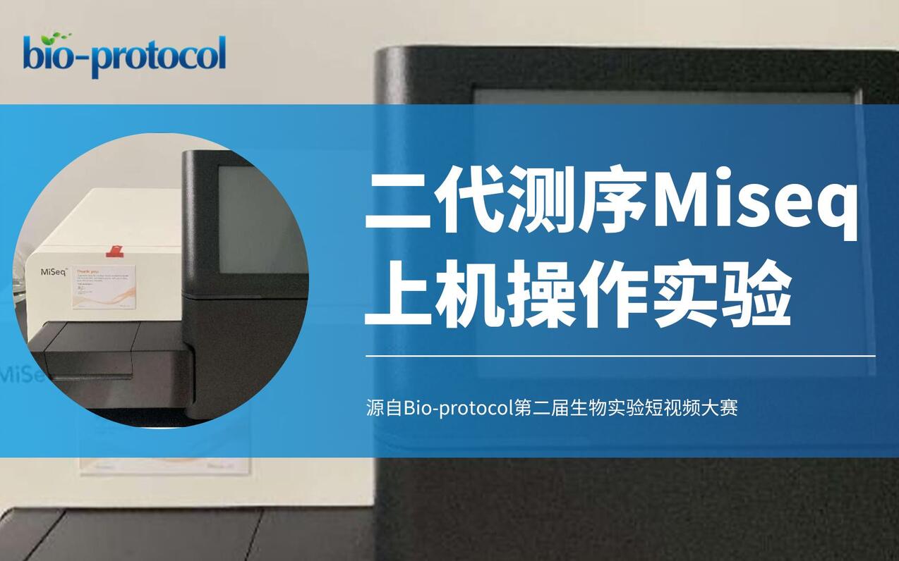 二代测序Miseq上机操作实验 - 哔哩哔哩