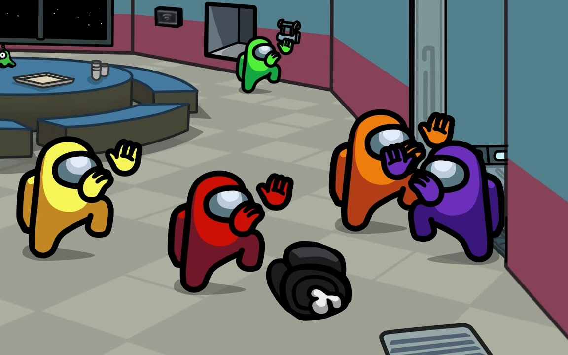 【动画】在Among Us分心舞蹈动画_哔哩哔哩_bilibili