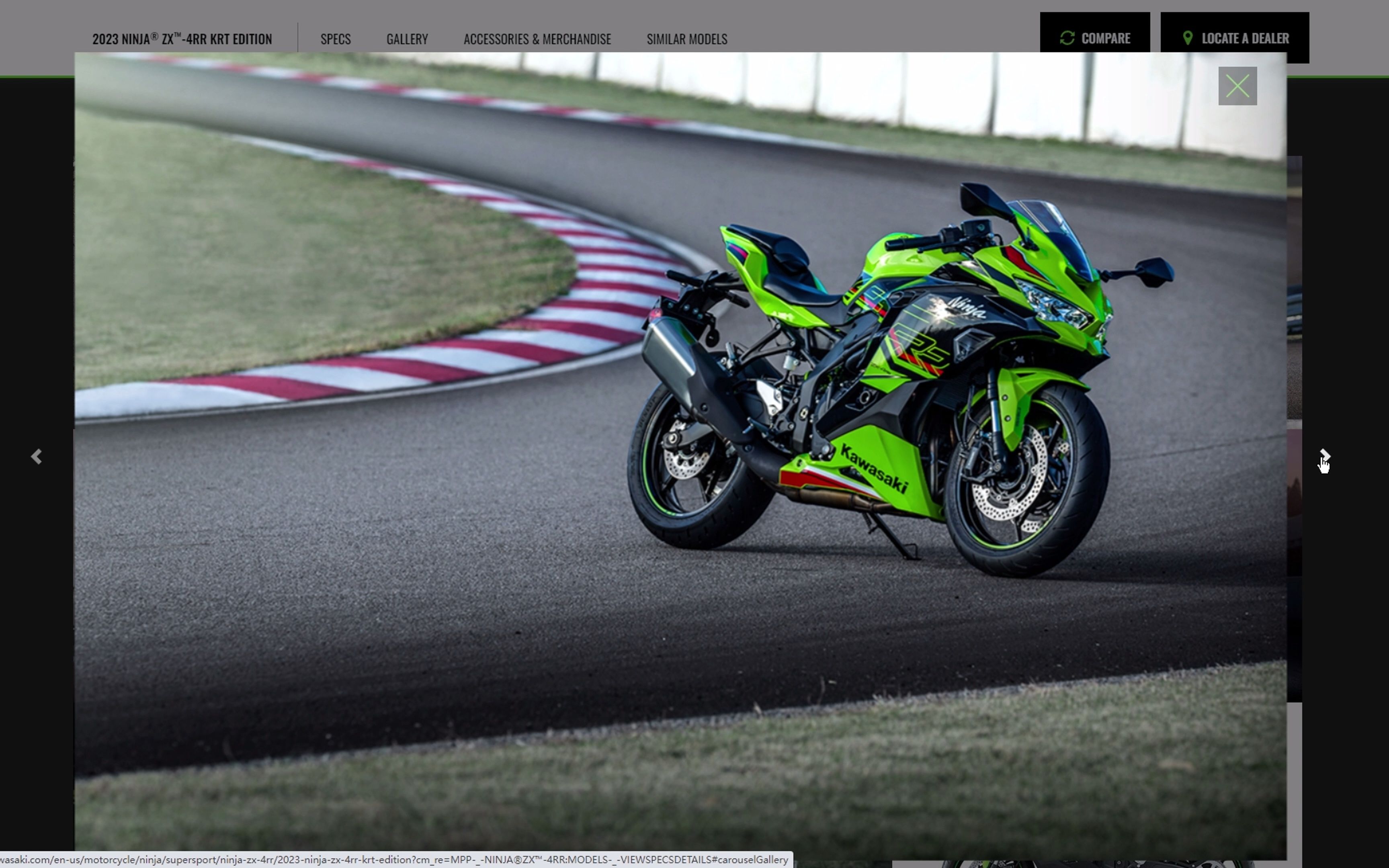 川崎NINJA ZX-4RR KRT版本突然上架外网川崎官网！ - 哔哩哔哩