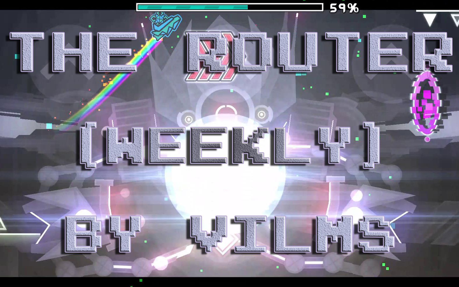 【几何冲刺】收割机的决战——The Router_几何冲刺