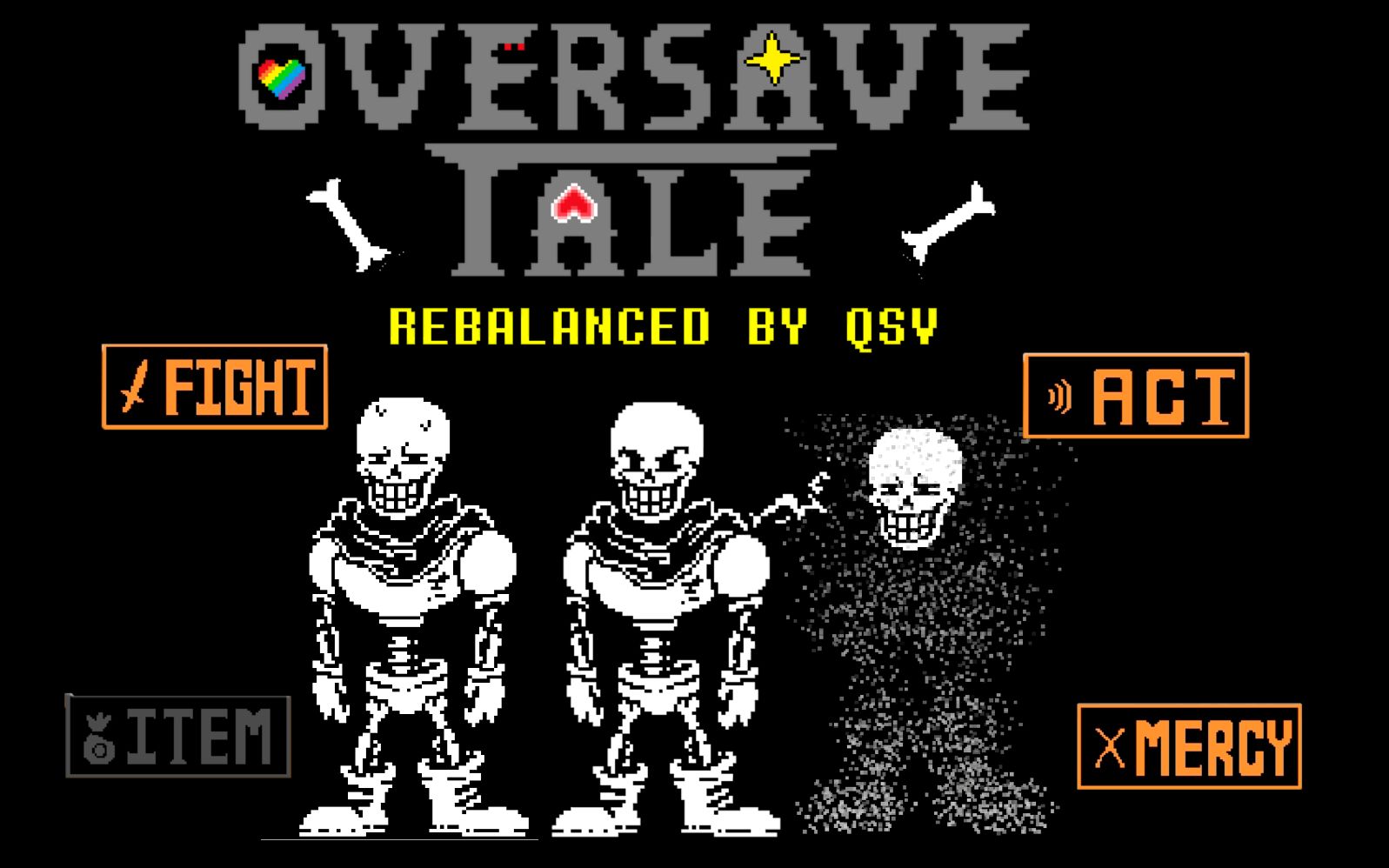 （附链接）[OverSave - Tale]QSV重制版Papyrus战2药通关_哔哩哔哩bilibili_UNDERTALE传说之下