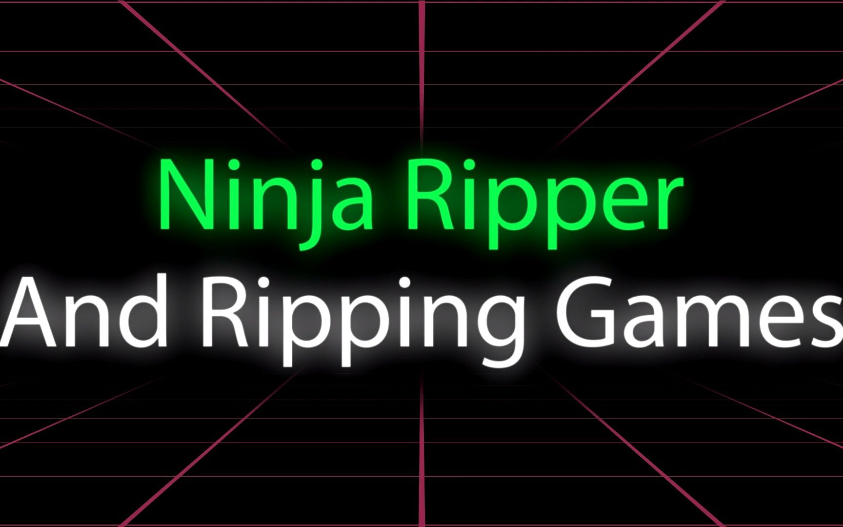 如何使用ninjaripper提取游戏模型