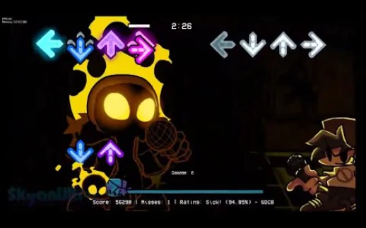 [FNF] Bad Time *ERECT* REMIX CHART