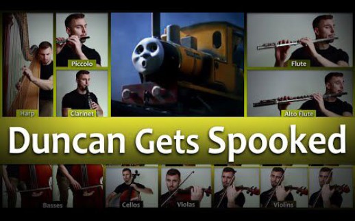 【Thomas and Friends】Duncan Gets spooked_哔哩哔哩_bilibili