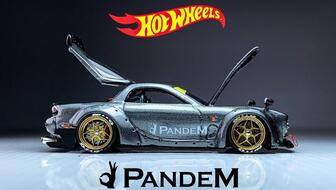 改装风火轮 Hot Wheels 火箭兔宽体马自达 RX-7 Pandem Widebody【TERI Diecast】_哔哩哔哩_bilibili