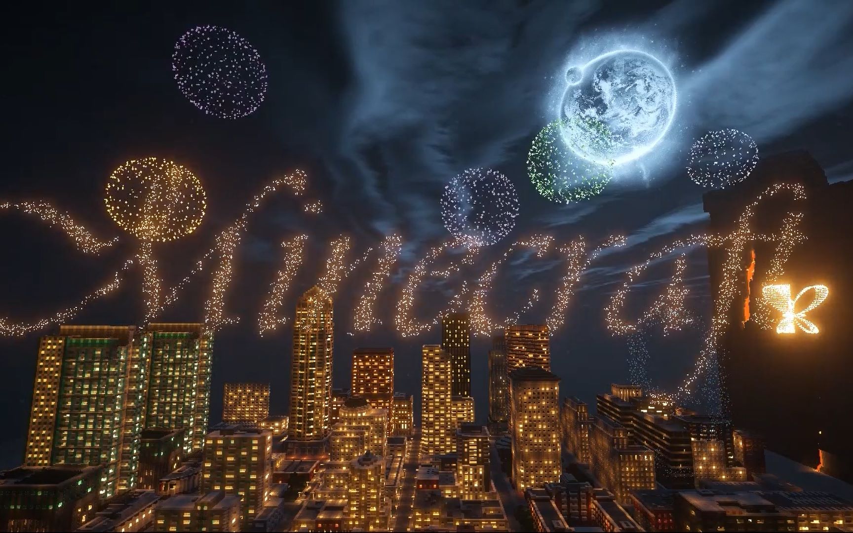 【MC新年祭】于无限大梦想之后/2019_哔哩哔哩_bilibili