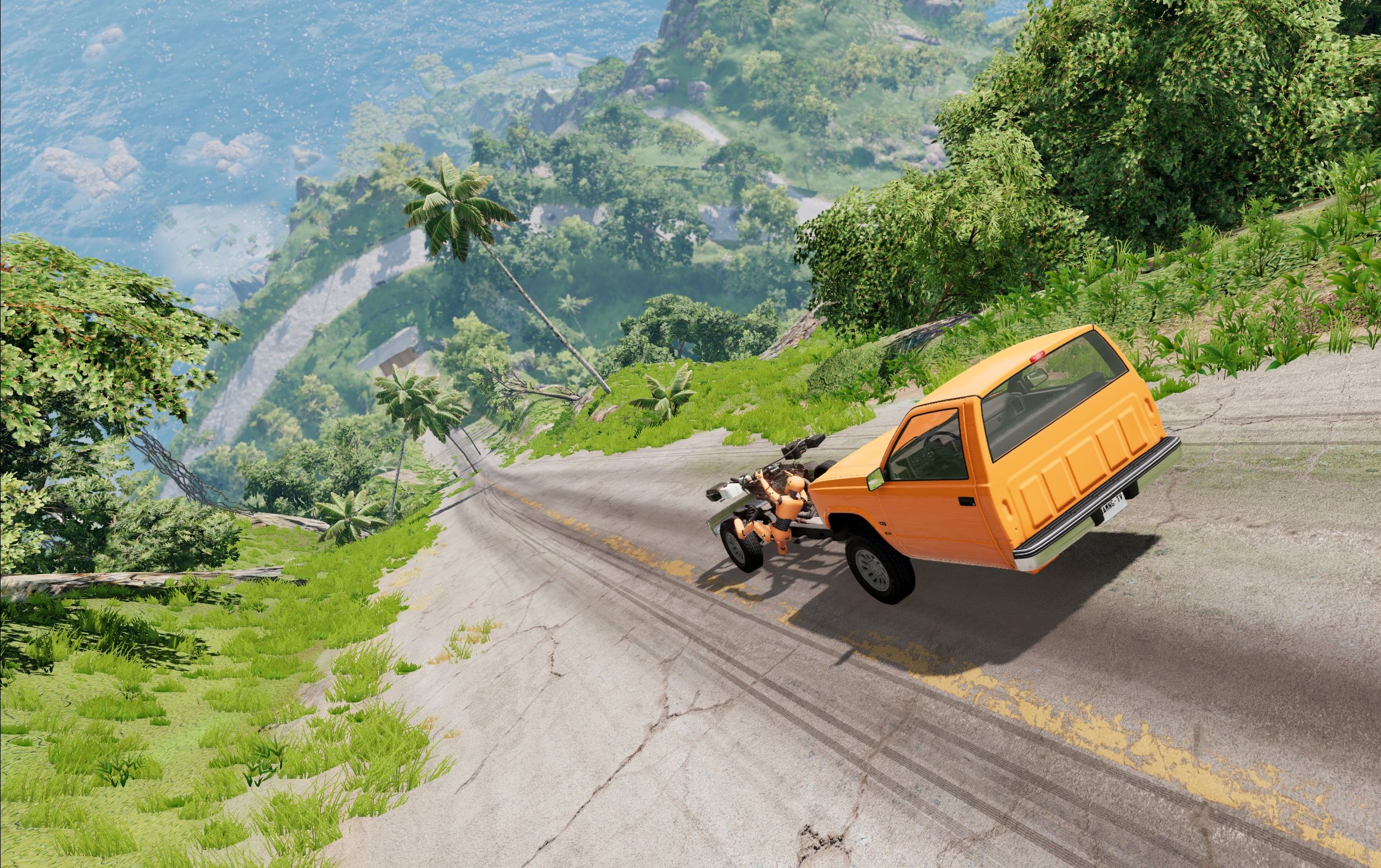 哪里陡了？这么多年一直都是这样的好吧-BeamNG-TV-BeamNG-TV-哔哩哔哩视频