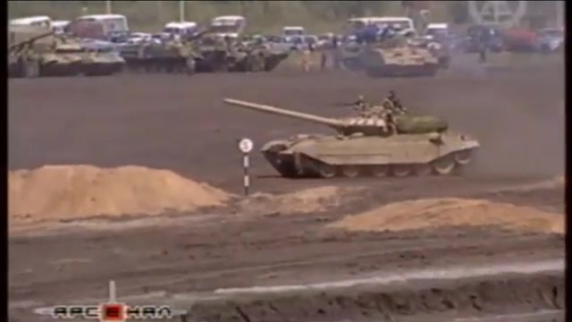 T55M6主战坦克（2001年）_哔哩哔哩_bilibili