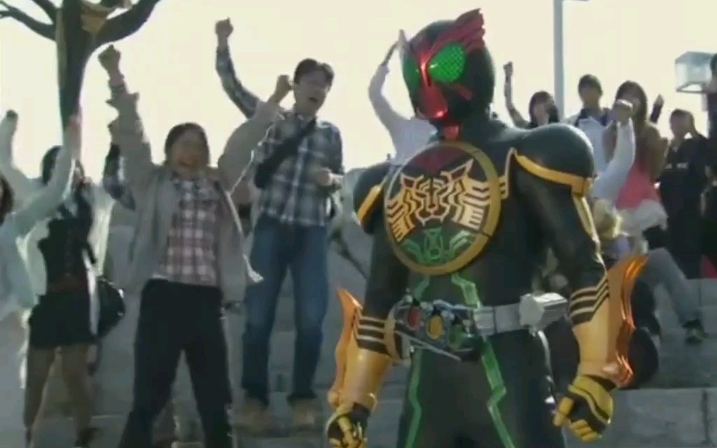 【假面骑士OOO剧场版】假面骑士OOOx电王片段_哔哩哔哩_bilibili