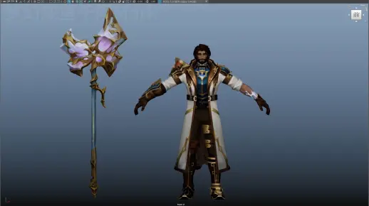 双城之战 杰斯 Maya Mansur-Rig插件 游戏绑定练习【展示】_哔哩哔哩_bilibili