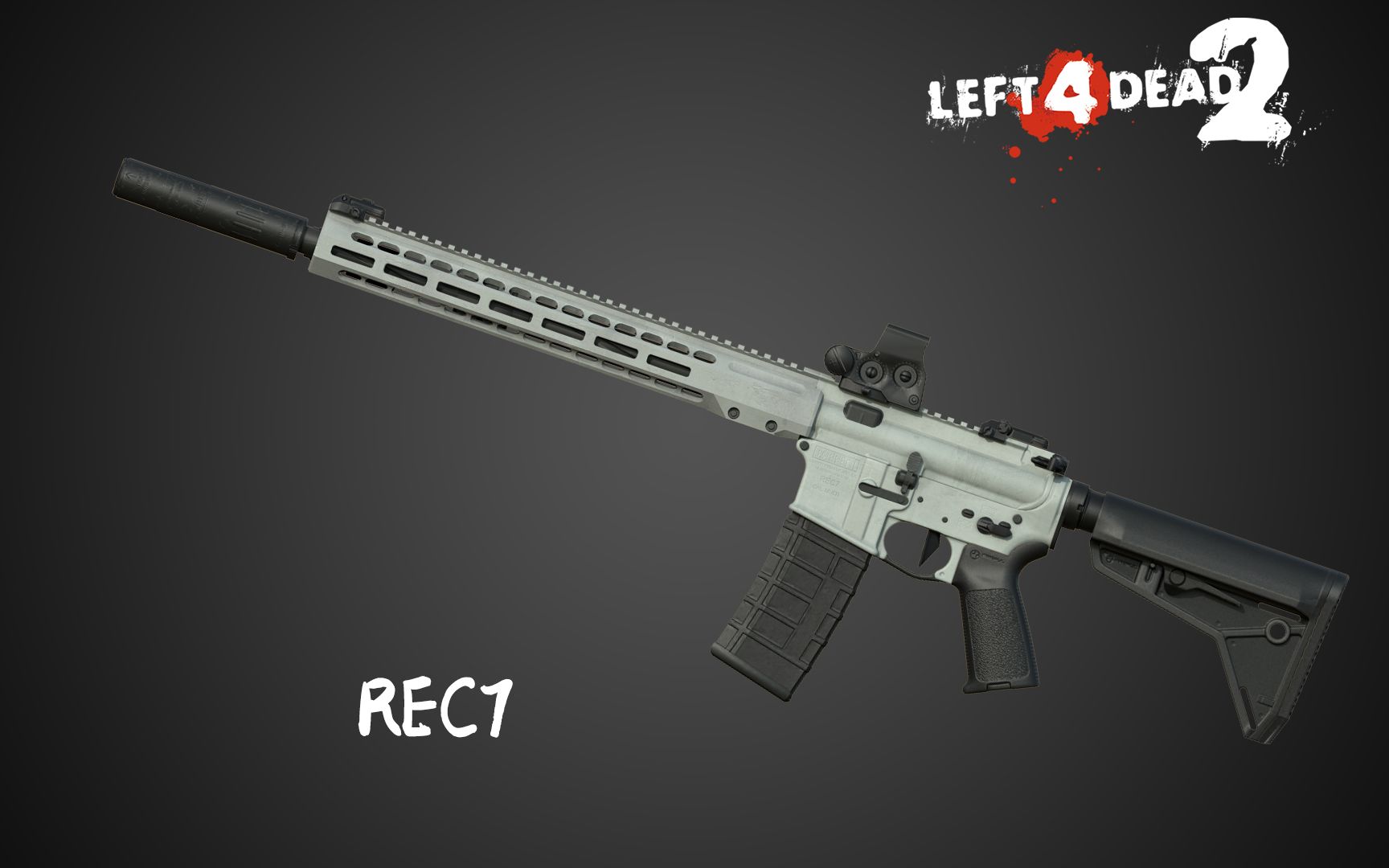 【求生之路2】Barrett REC7 - 哔哩哔哩