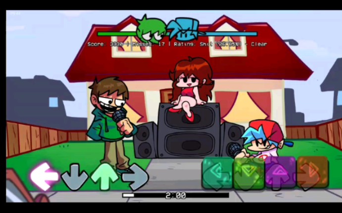 FNF Challenge-Edd Hard难度(三倍速！注意是三倍速！就算不看视频也请看看上面的评分)_哔哩哔哩bilibili