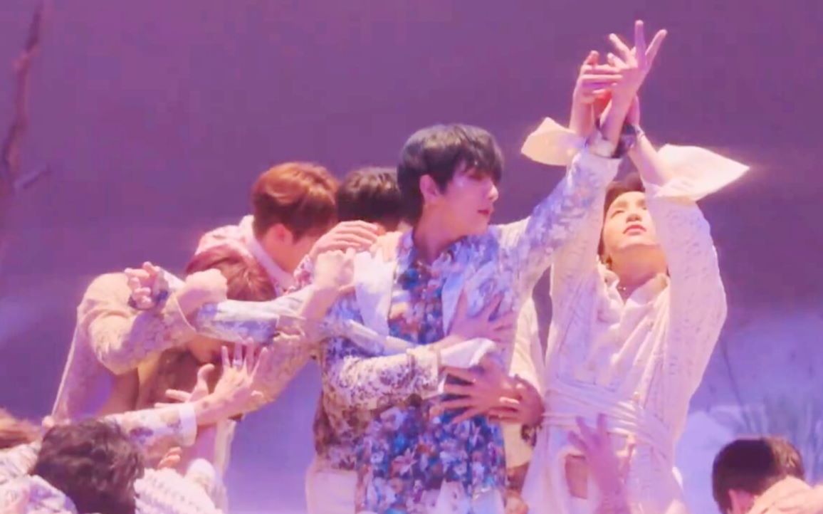 【SEVENTEEN】【Fallin' Flower×落花】这是你们想要的国风男团吗?！_哔哩哔哩_bilibili