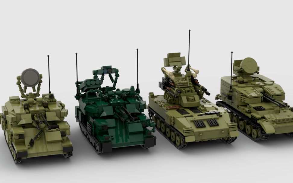 pgz04a自行防空炮，Onebrick每天MOC推送