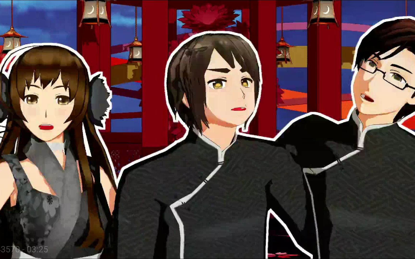 【APH/MMD】响喜乱舞【亚细亚】_哔哩哔哩_bilibili