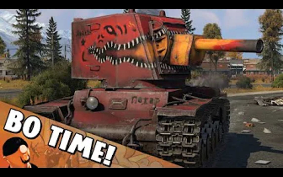 【战争雷霆】KV-2 - "苏维埃巨龙" (Bo Time Gaming)_战争雷霆_游戏实况