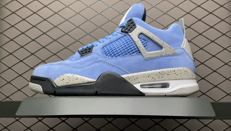 # 纯原版本 Air Jordan 4 AJ4乔4 " University Blue " 大学蓝 男子文化篮球鞋_哔哩哔哩_bilibili