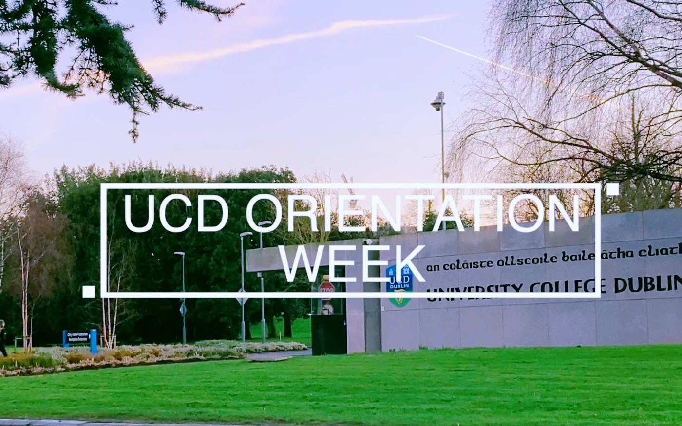 UCD orientation week｜二分钟带你逛遍都柏林大学校园_哔哩哔哩_bilibili