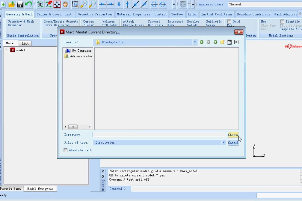 MSC.marc模拟chapter16水平连铸过程传热模拟_哔哩哔哩_bilibili