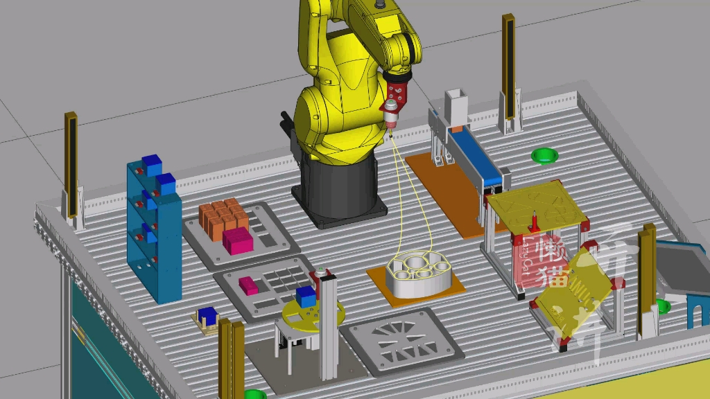 ROBOGUIDE自动生成轨迹功能_哔哩哔哩_bilibili