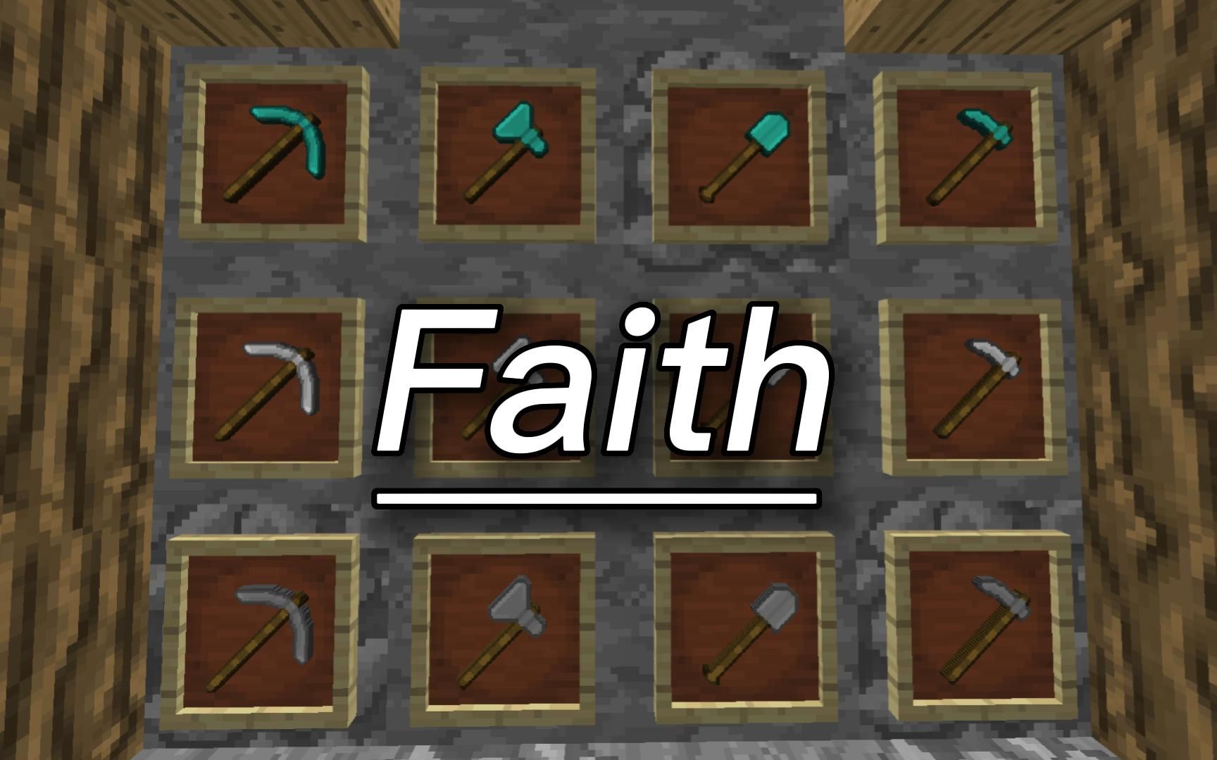 【Minecraft】Faithful 128x 材质包(附链接)