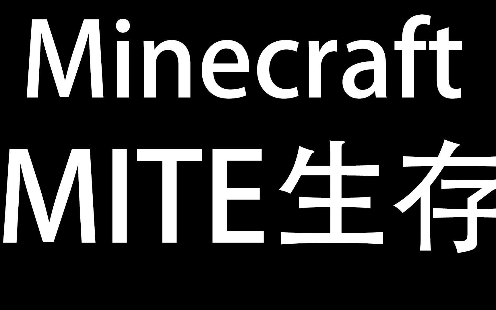 Minecraft MITE 生存指南(3) 挖矿矿_哔哩哔哩_bilibili