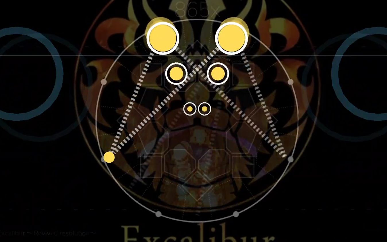 [Cytoid 自制谱] Excalibur ～Revived resolution～/Project Grimoire | Master ...