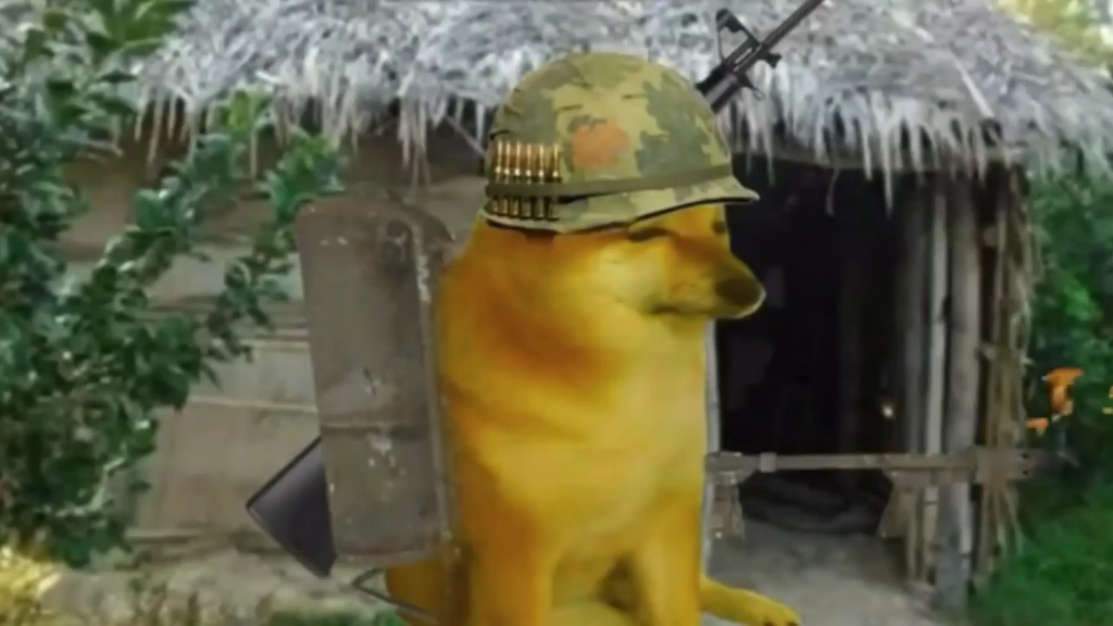 cheems in vietnam 越战_哔哩哔哩_bilibili